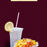 Half a cup of frys from the fair and a few sips of lemon aid Nutrition