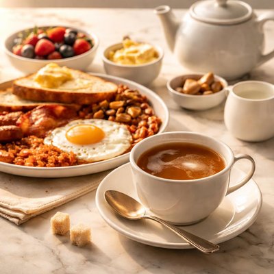 English breakfest tea Nutrition