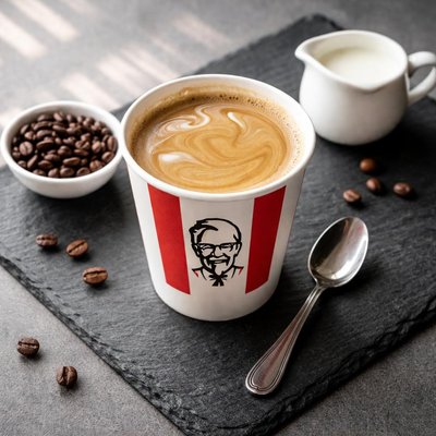 Kfc coffee with milk no sugar Nutrition