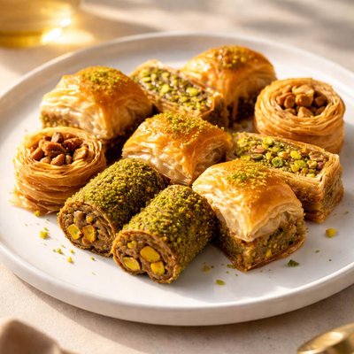 Palm sweets baklava Nutrition