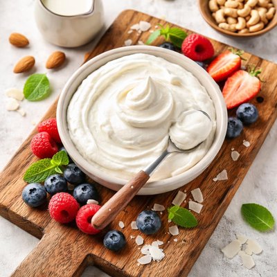 Plant based whipped cream Nutrition