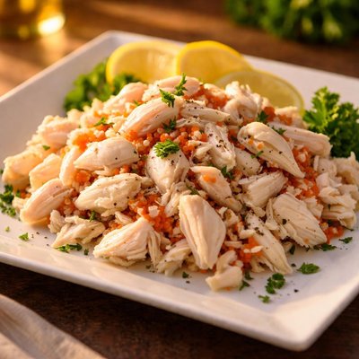 Shredded blue crab Nutrition