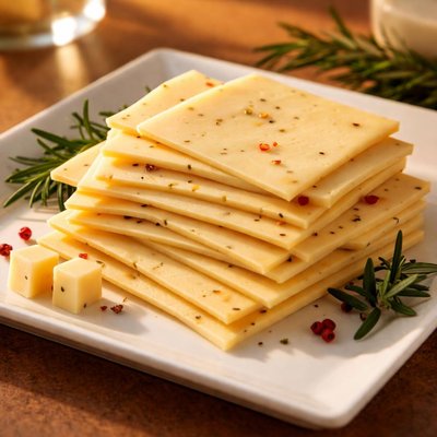 Slice pepperjack cheese Nutrition
