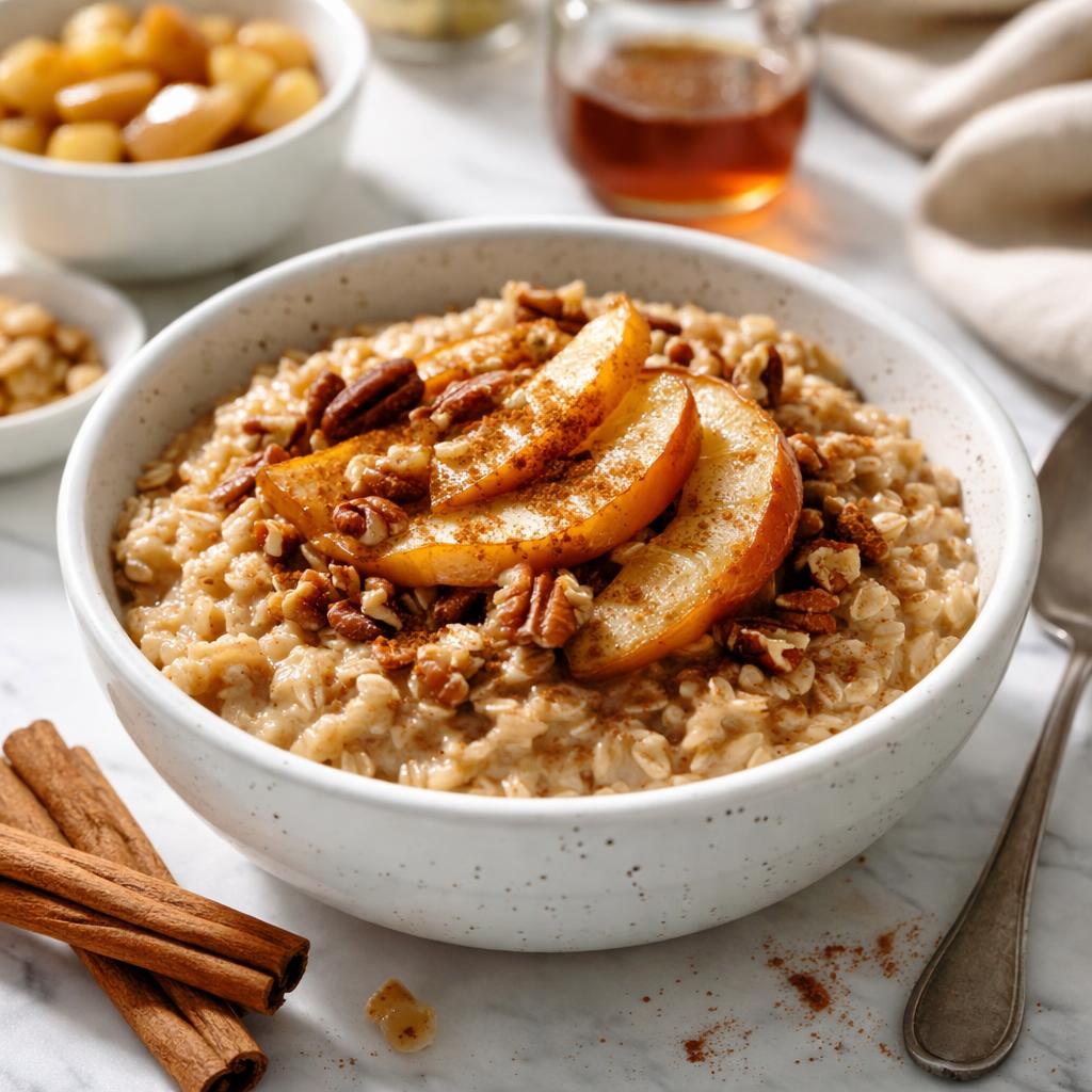 Sugar-Free Apple and Cinnamon Oats Recipe