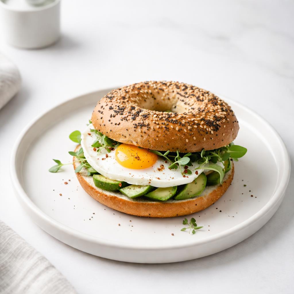 Dairy-Free Bagel with Egg Recipe