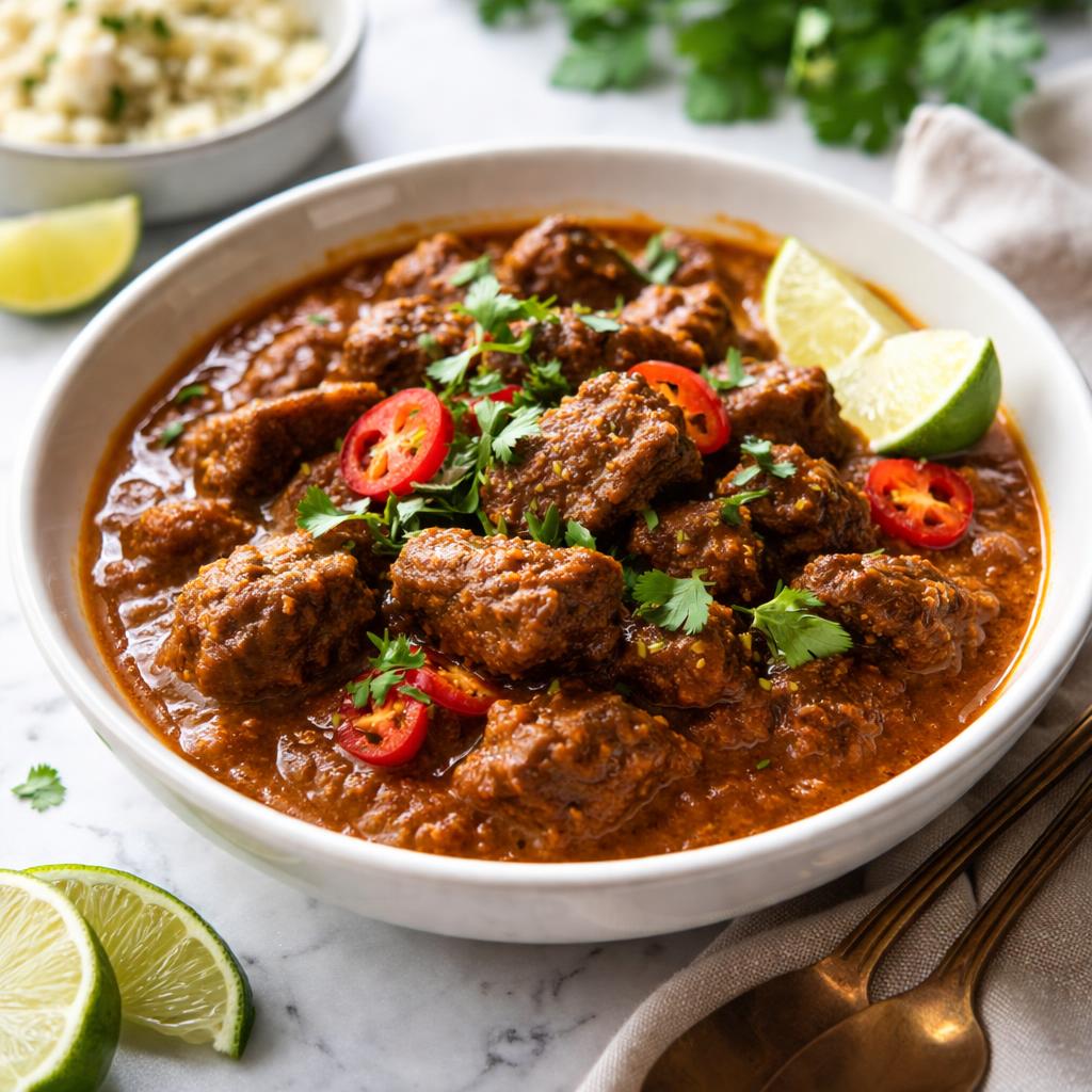 Dairy-Free Beef Madras Curry Recipe