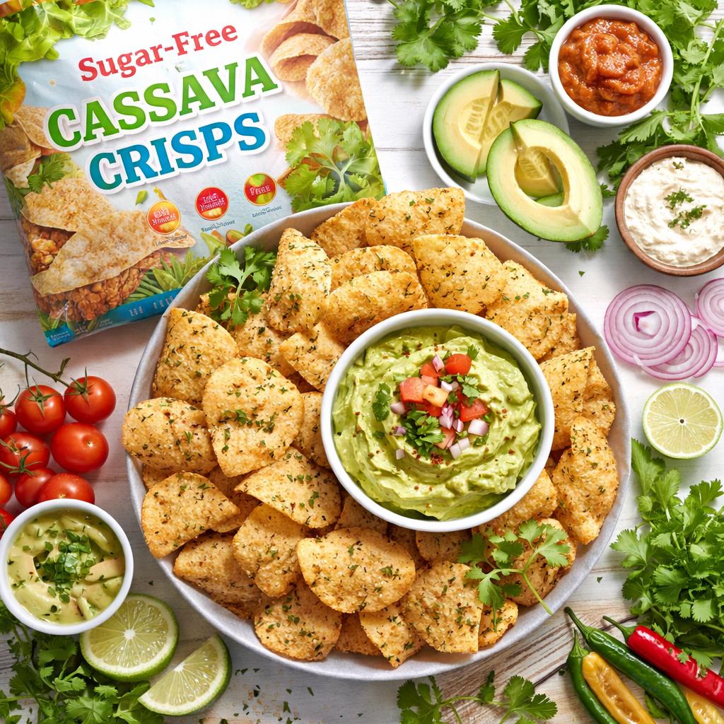 Sugar-Free Cassava Crisps Recipe