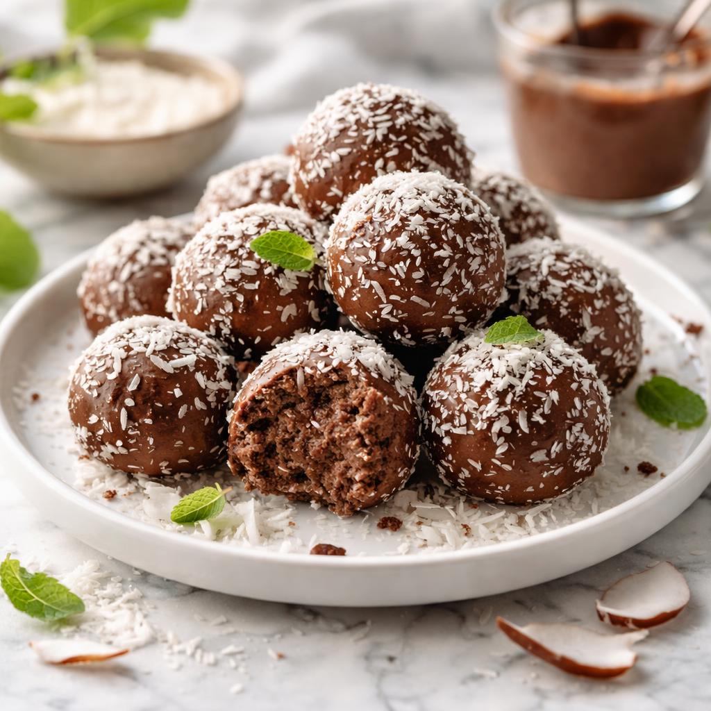 Sugar-Free Chocolate Coconut Balls Recipe