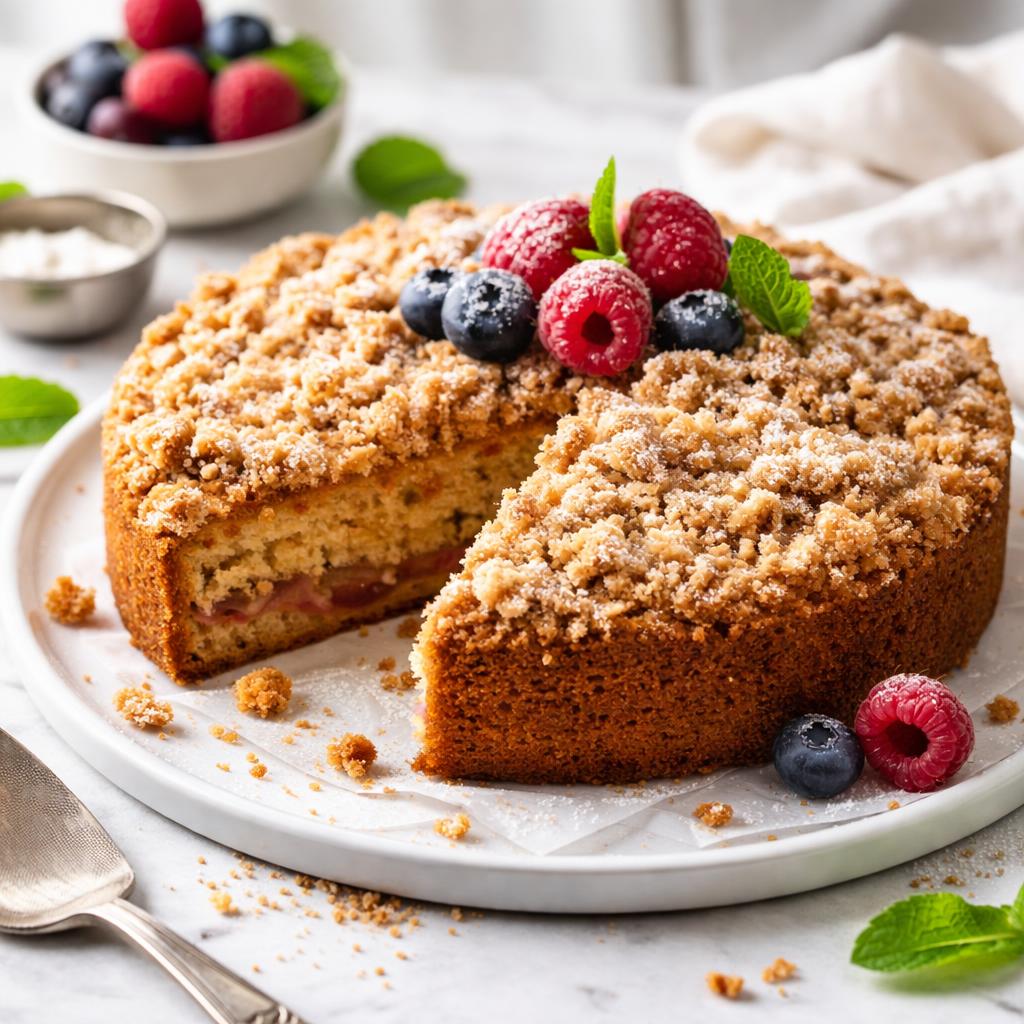 Nut-Free Classic Crumble Cake Recipe
