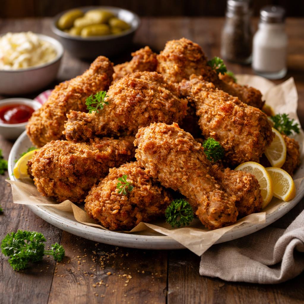 Low Sodium Classic Fried Chicken Recipe