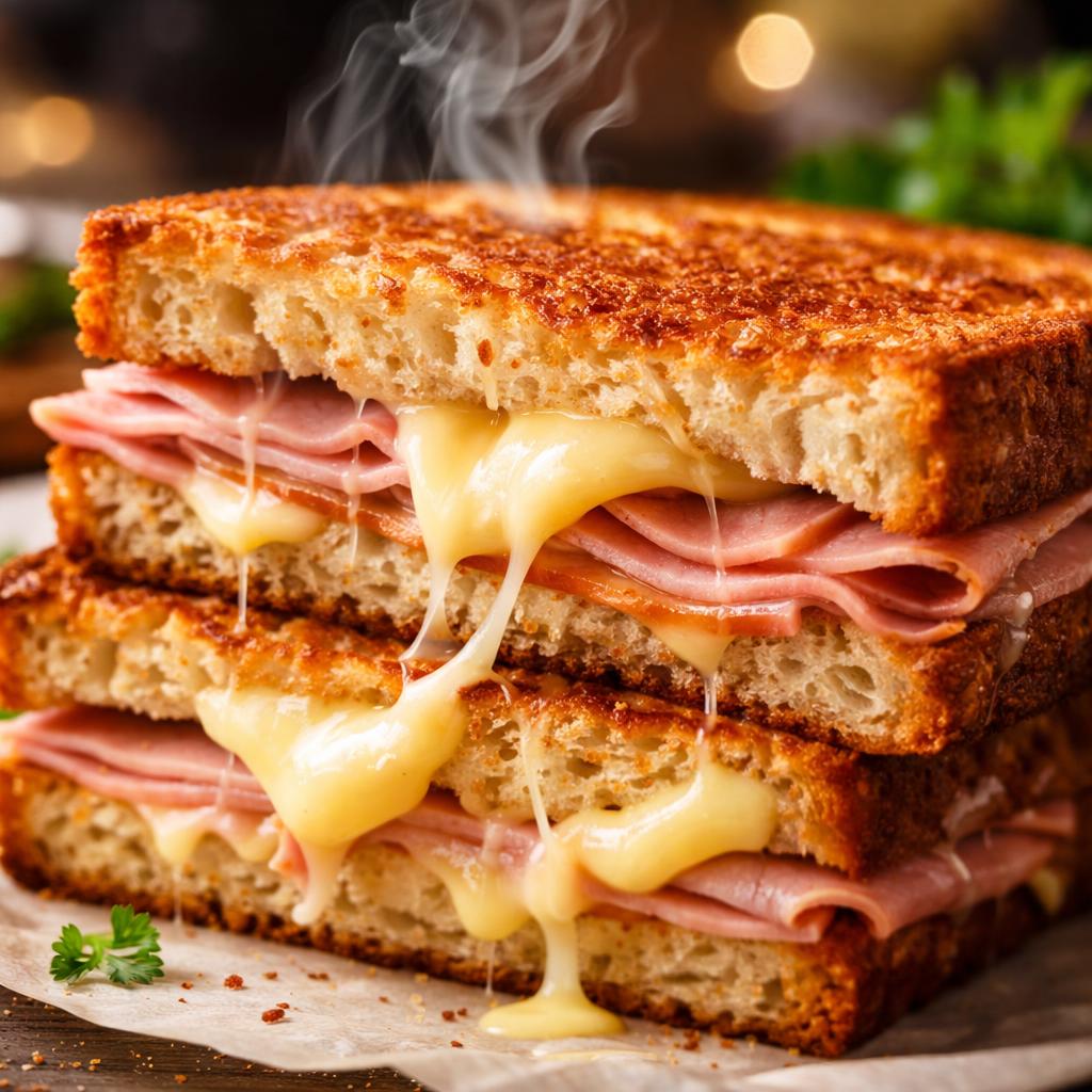 Dairy-Free Classic Ham and Cheese Toastie Recipe