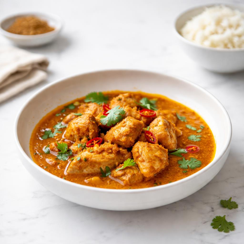 Nut-Free Classic Indian Chicken Curry Recipe