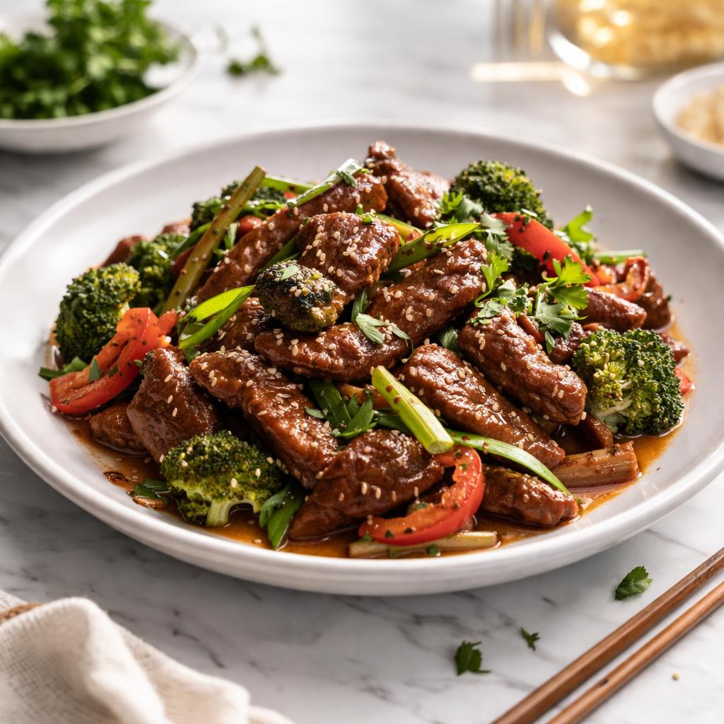 Heart-Healthy Classic Stir-Fried Beef Recipe