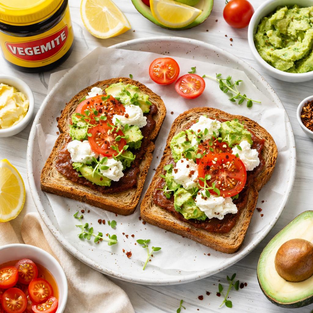 Dairy-Free Classic Vegemite Toast Recipe