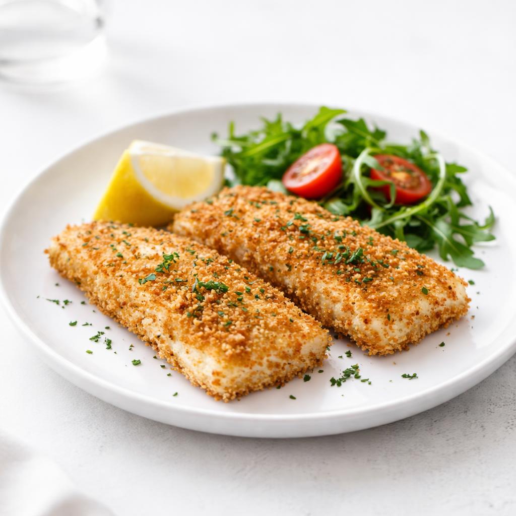 Low Sodium Crispy Breaded Fish Fillets Recipe