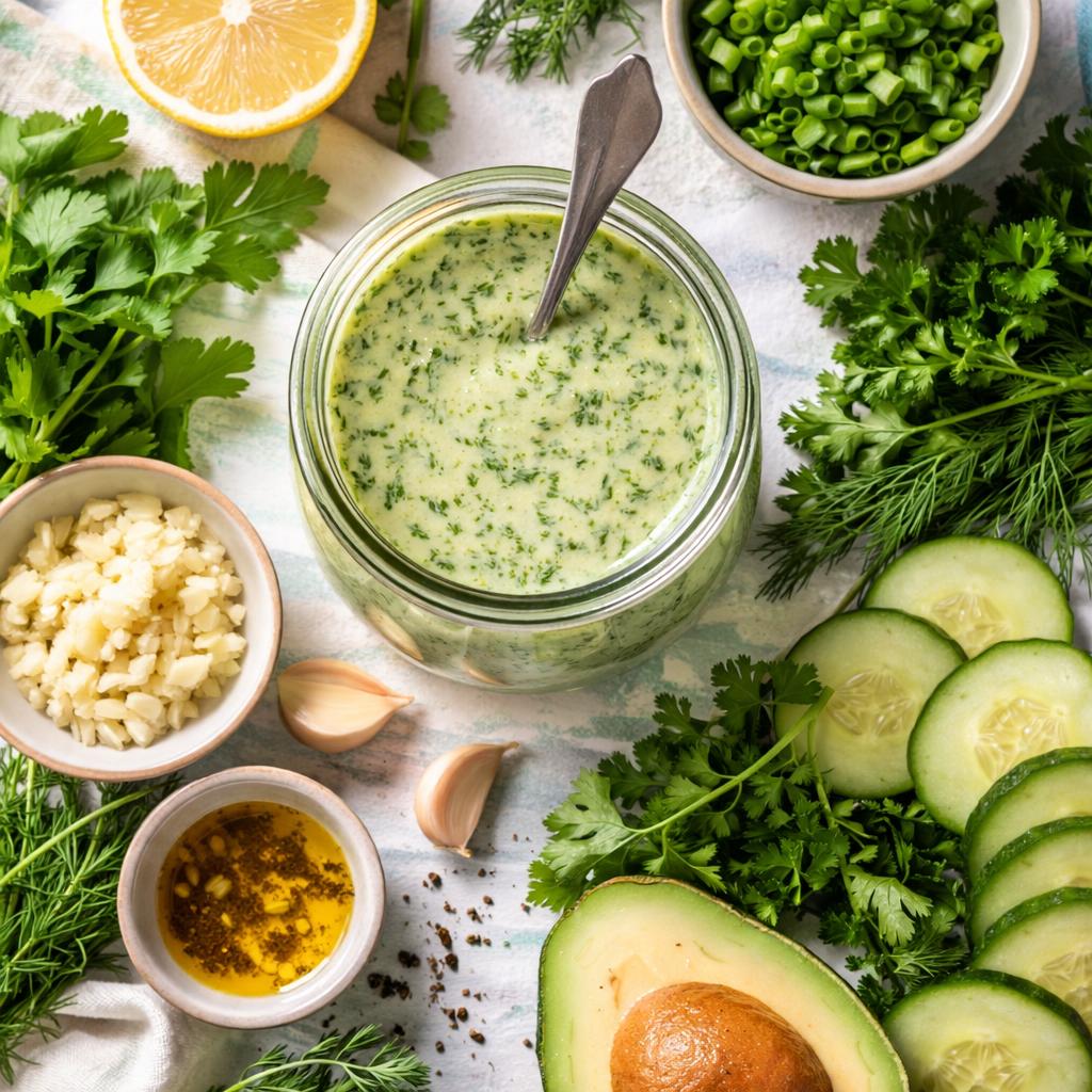 Nut-Free Fresh Herb Dressing Recipe