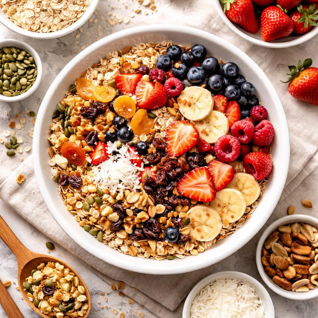 Dairy-Free Fruit and Nut Muesli Recipe