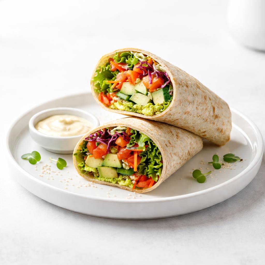 Gluten-Free Healthy Veggie Wrap Recipe