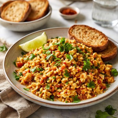 Akoori Parsi Scrambled Eggs Recipe
