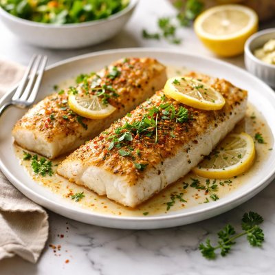 Dijon Blue Grenadier Hoki Fillets Recipe