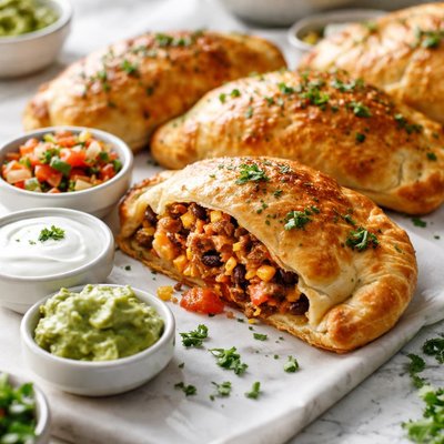 Easy Mexican Calzones Recipe