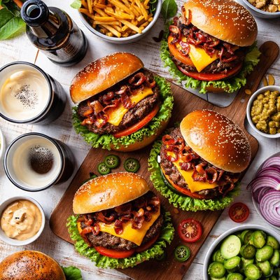 Guinness Burgers Recipe