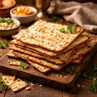 Homemade Matzah for Passover Recipe
