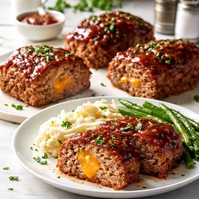 Lil Cheddar Meatloaf Recipe