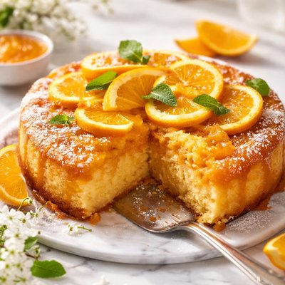 Orange Pudding Cake Recipe
