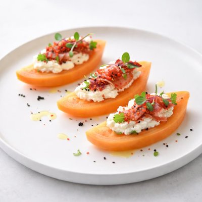 Papaya Canapes Recipe
