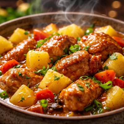 Pineapple Chicken Stew Recipe