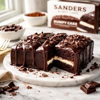 Sanders Chocolate Bumpy Cake Recipe