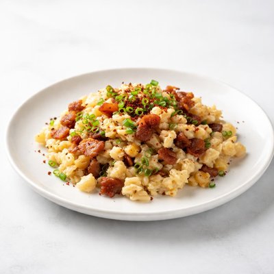 Seminole Baconed Hominy Recipe