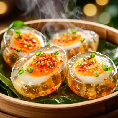 Steamed Jelly Eggs Recipe