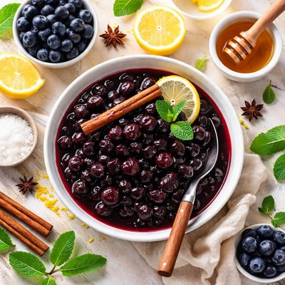 Stewed Blueberries Recipe