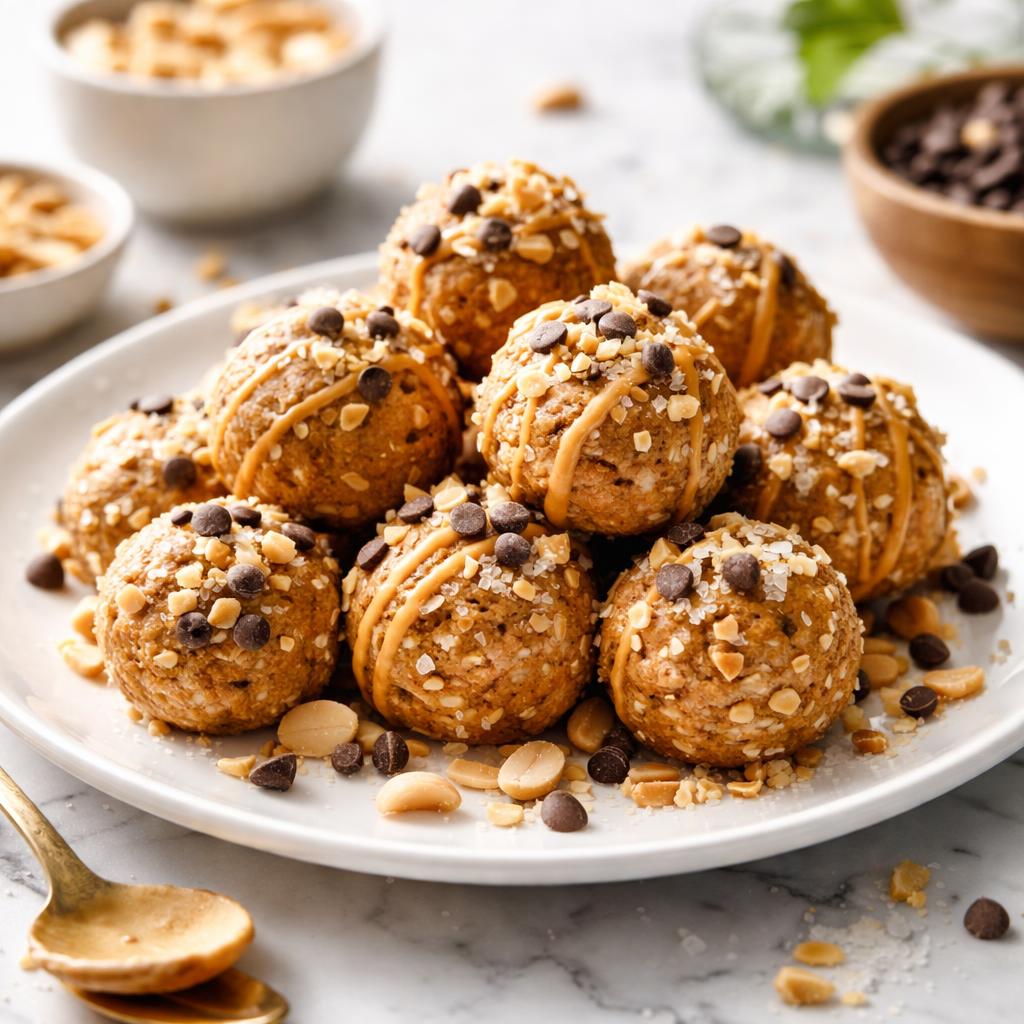 Low Carb No-Bake Peanut Butter Protein Balls Recipe