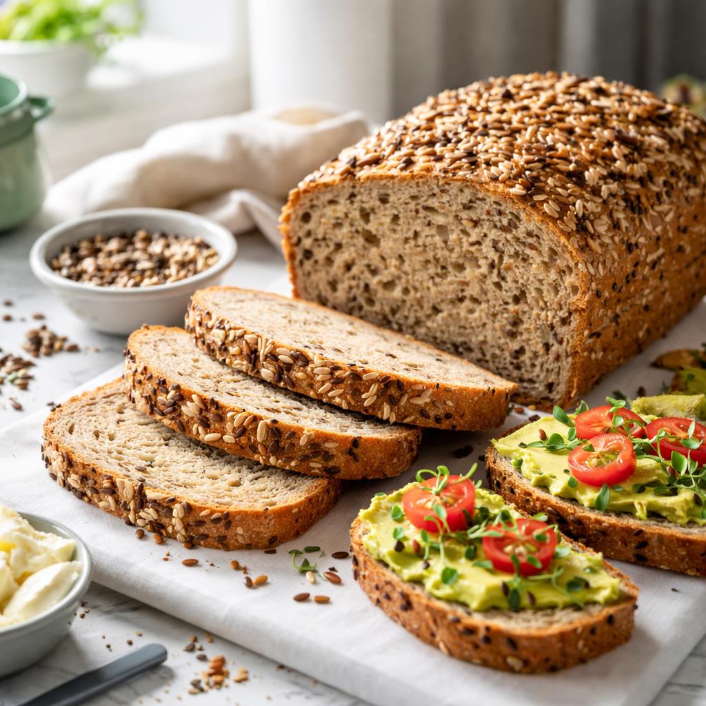 Nut-Free Seeded Whole Grain Bread Recipe