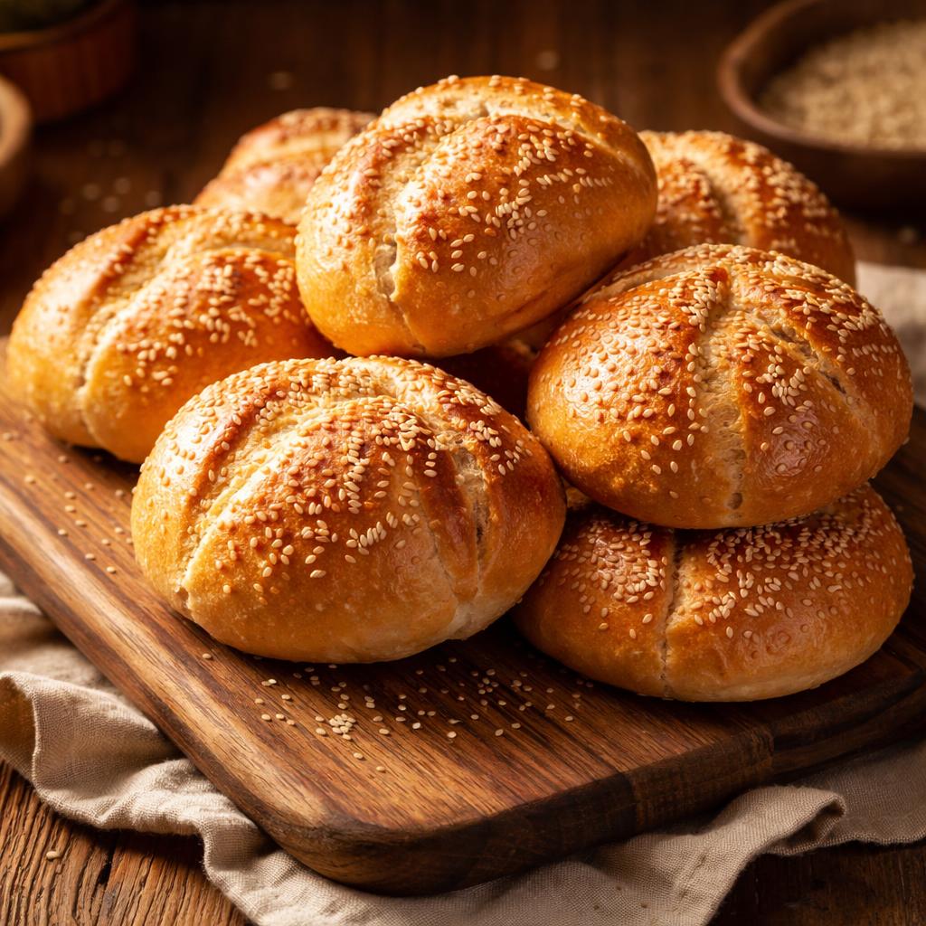 Panecillos de semillas de sésamo Recipe