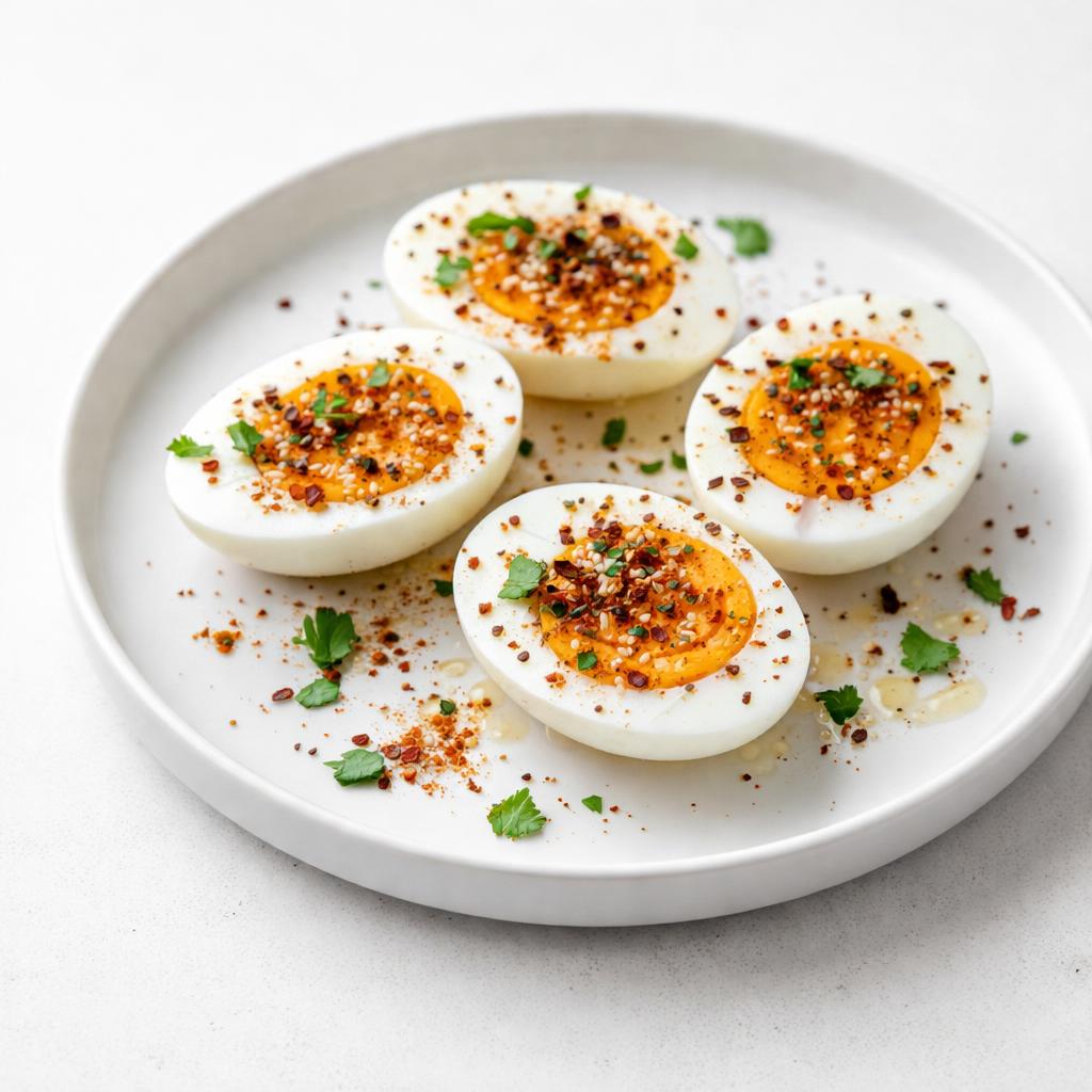 Heart-Healthy Spiced Boiled Eggs Recipe