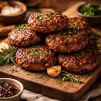 Soy-Free Classic Meat Patties Recipe